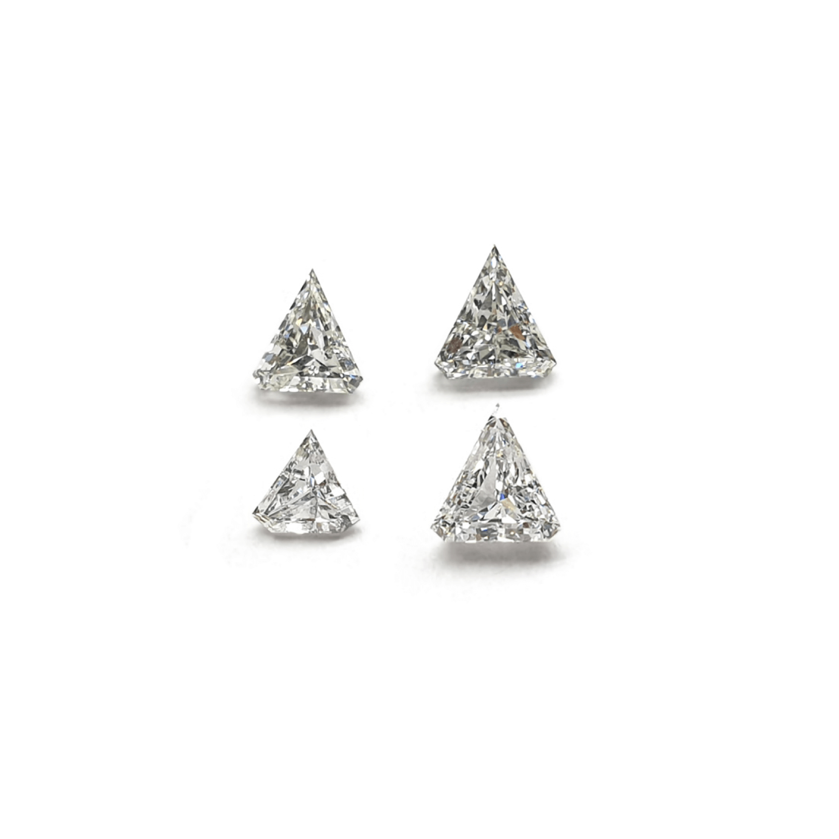 Triangle Shape – Lab Grown HPHT Diamonds – Loose Grown Diamond