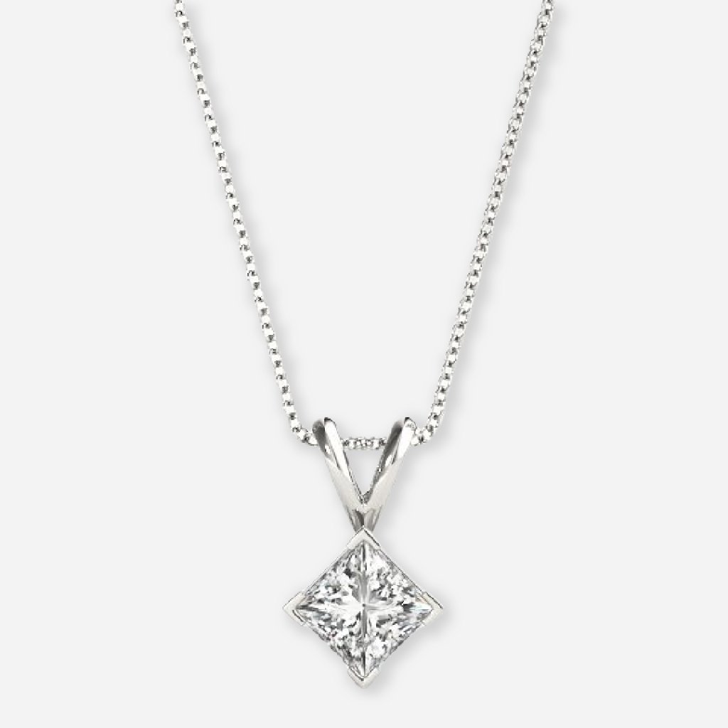 Solitaire Pendants - Loose Grown Diamond