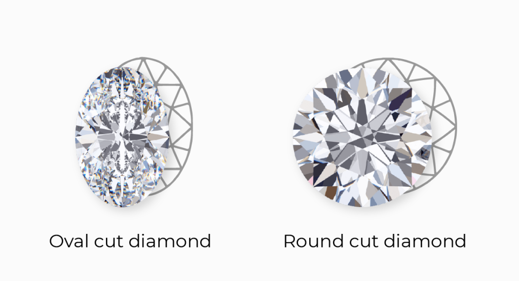 Oval vs Round Diamond: Which One to Choose? – Loose Grown Diamond