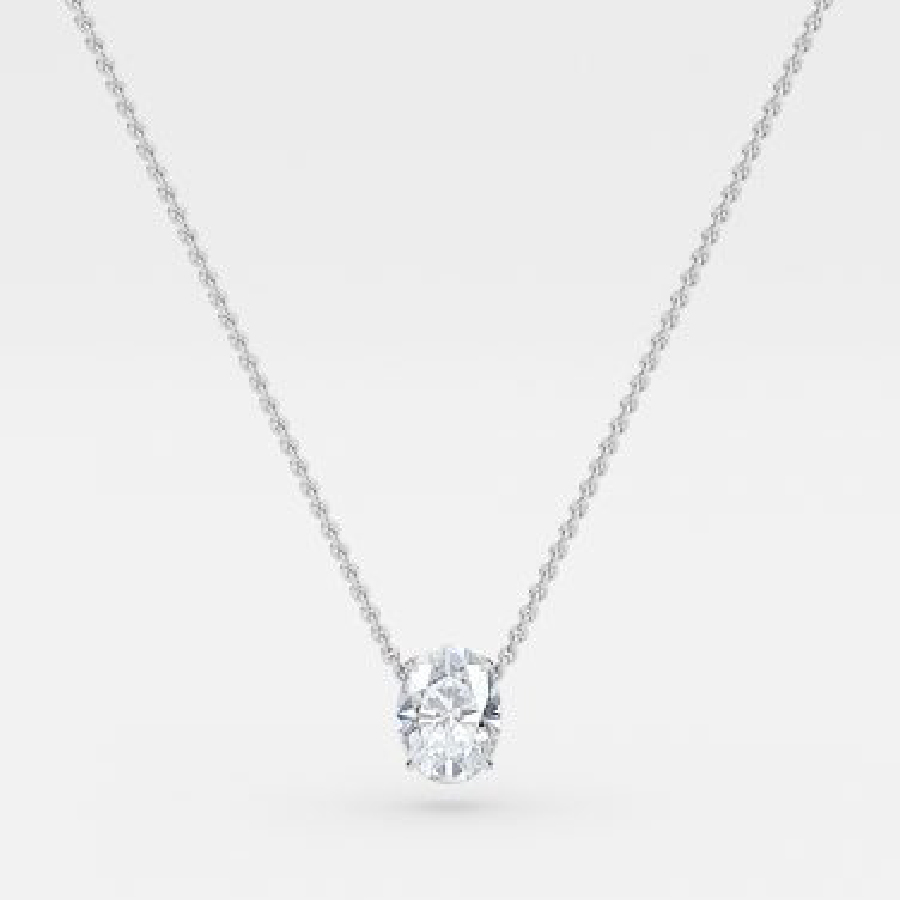 Solitaire Pendants - Loose Grown Diamond