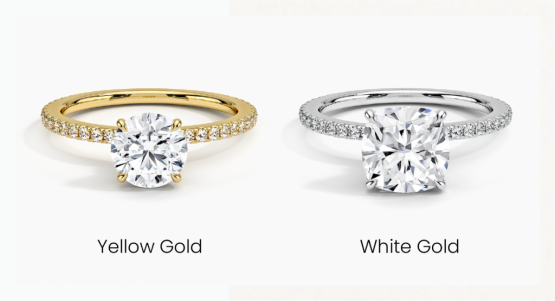 White Gold vs Yellow Gold: How Do They Differ? – Loose Grown Diamond