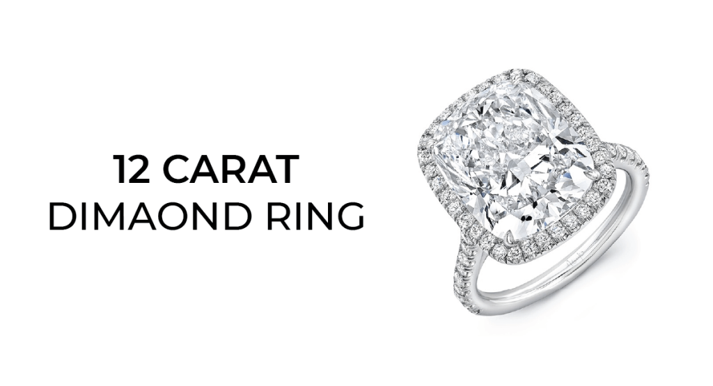 Stunning 12 Carat Diamond Ring that Set the Fashion Frenzy